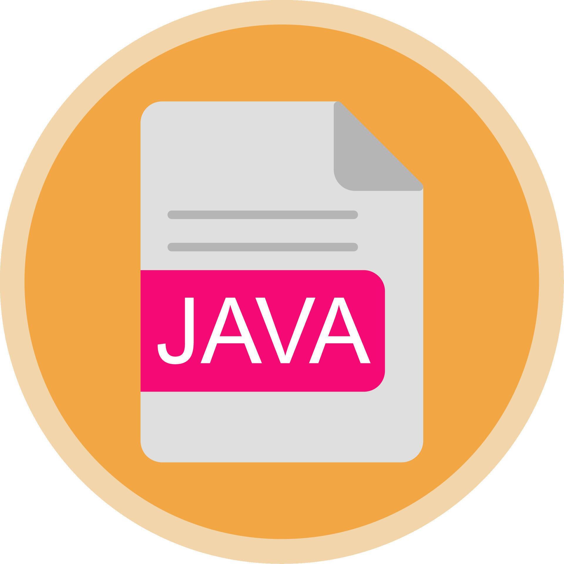 JAVA File Format Flat Multi Circle Icon 44135936 Vector Art at Vecteezy