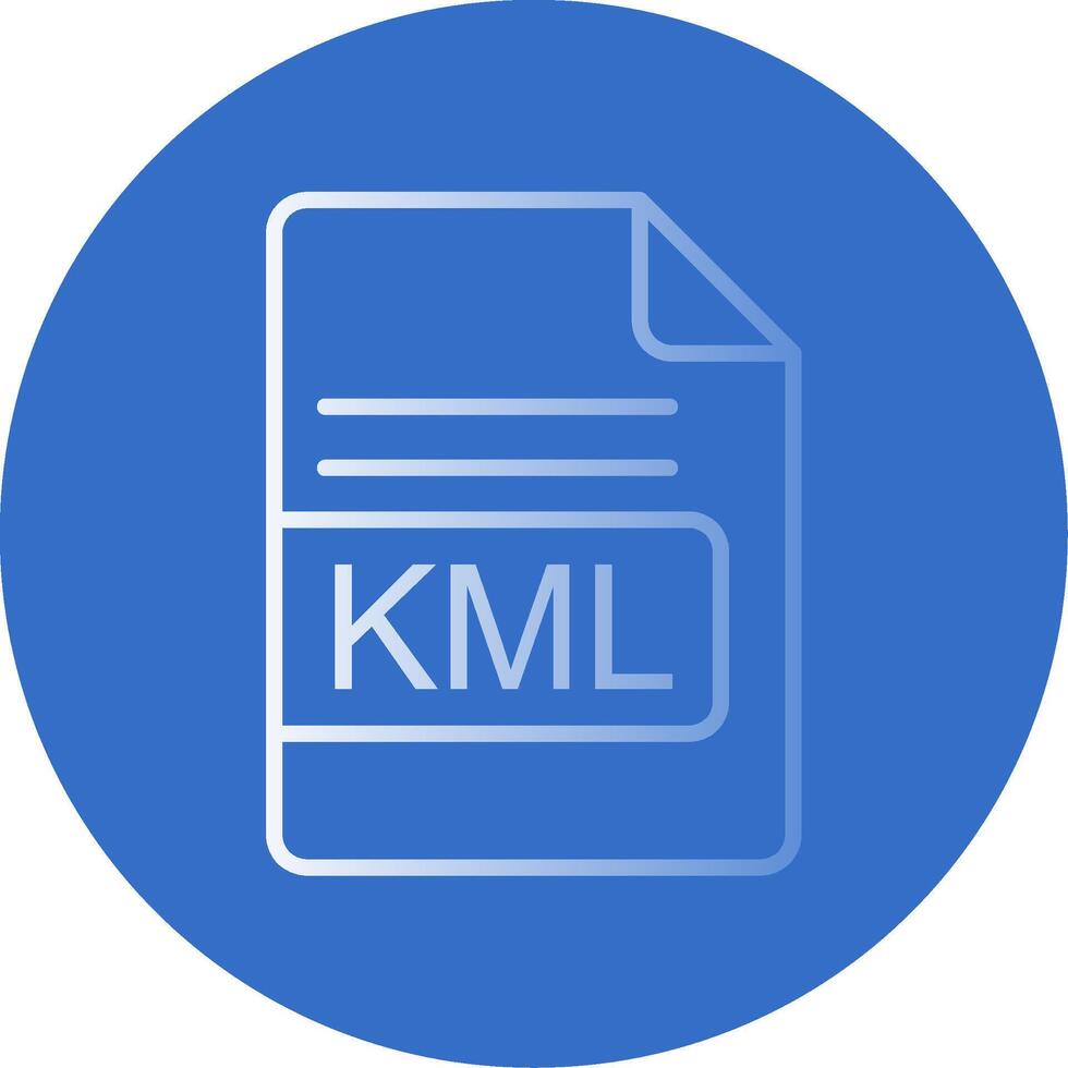 KML File Format Flat Bubble Icon 44139547 Vector Art at Vecteezy
