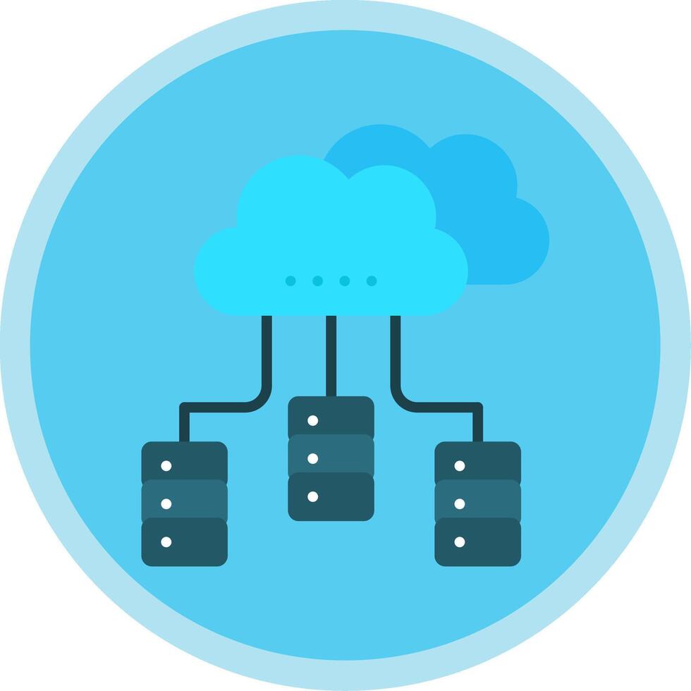 Distributed Database Flat Multi Circle Icon 44141034 Vector Art at Vecteezy