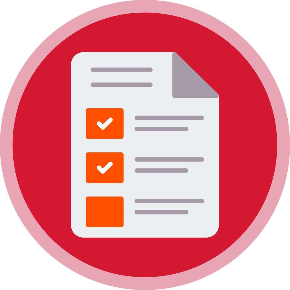 Checklist Flat Multi Circle Icon 44142013 Vector Art at Vecteezy