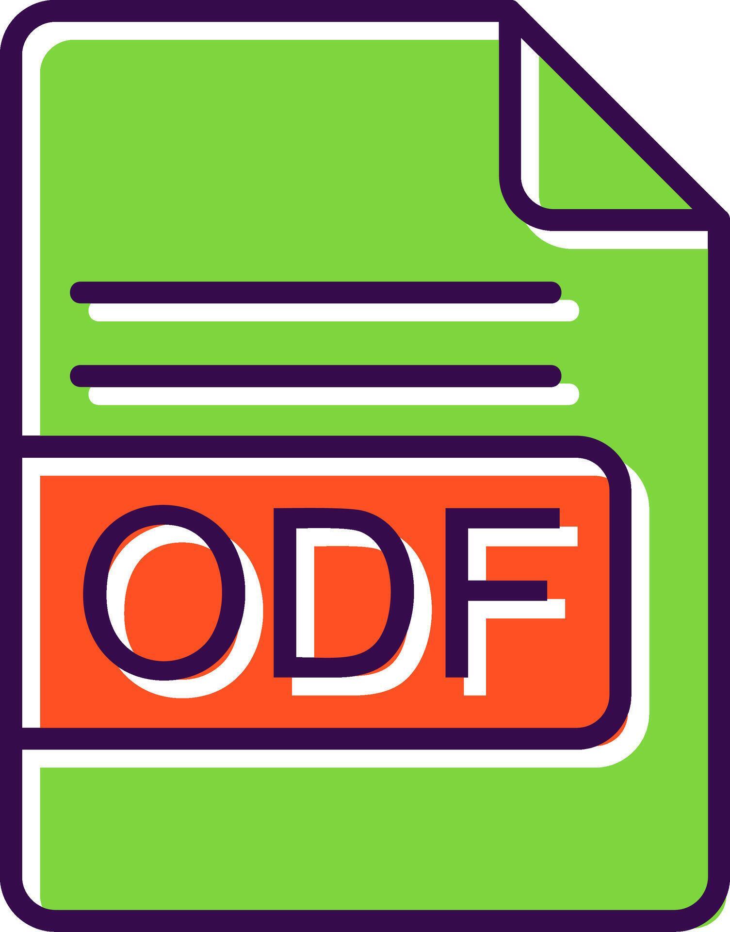 ODF File Format filled Design Icon 44142610 Vector Art at Vecteezy ODF File Format filled Design Icon 44142610 Vector Art at Vecteezy