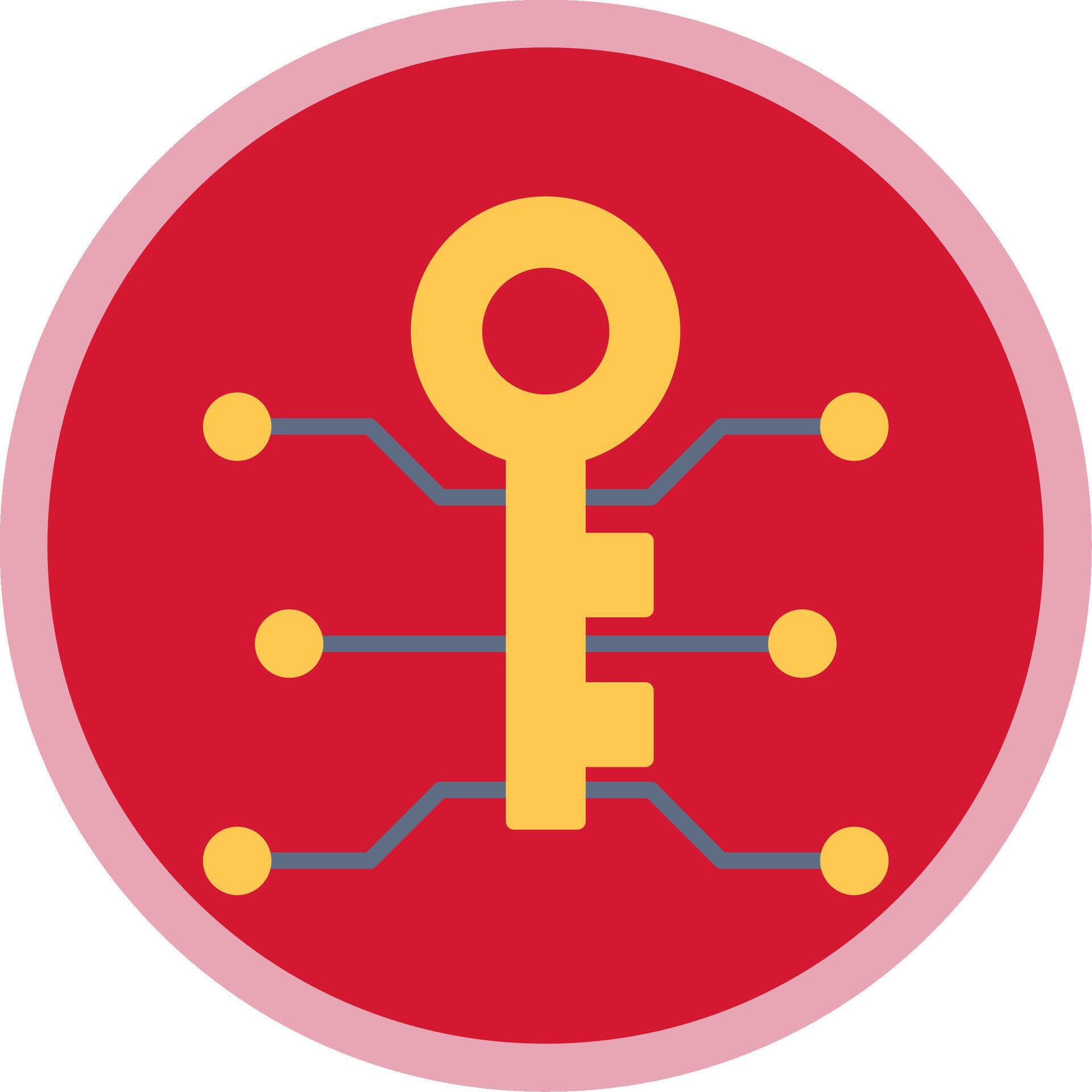 Server Encryption Flat Multi Circle Icon 44146300 Vector Art at Vecteezy