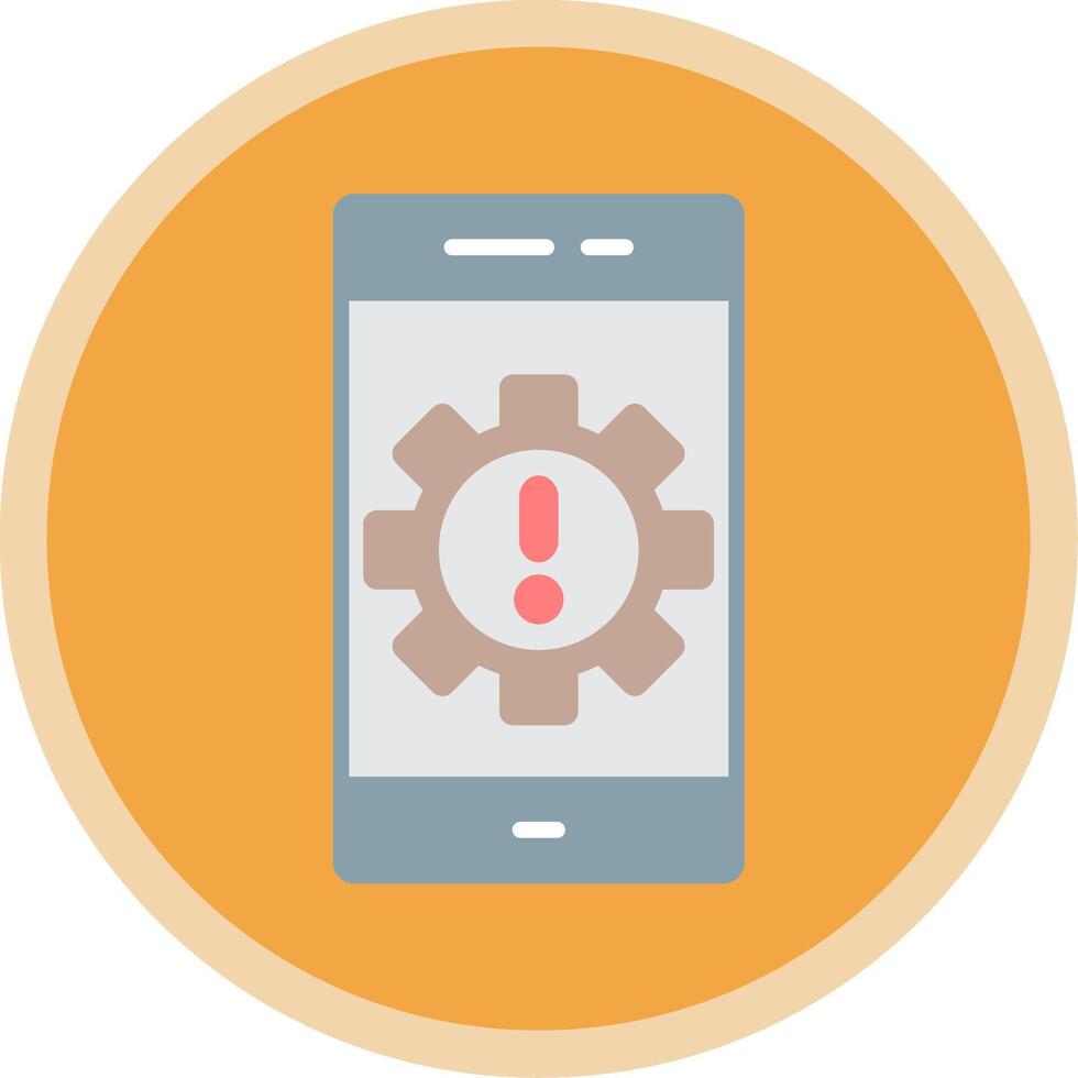 Warning Flat Multi Circle Icon 44148276 Vector Art at Vecteezy