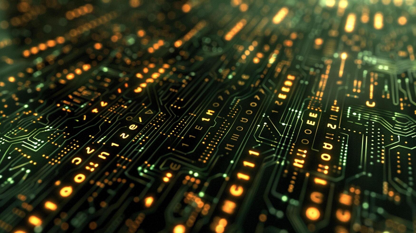 abstract computer chip metal binary code security 44150149 Stock Photo at Vecteezy