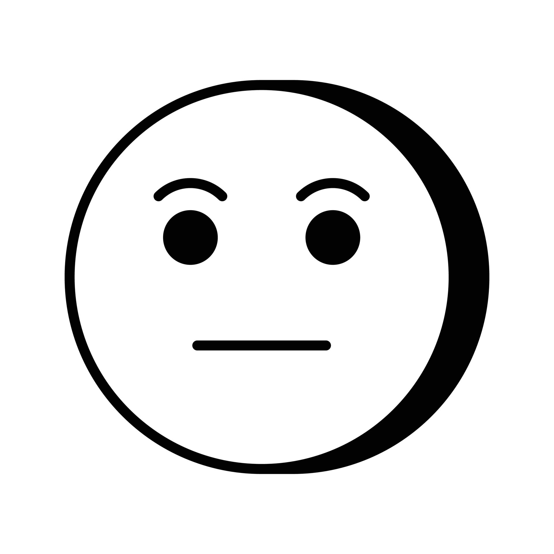 agarrar esta increíble icono de indiferente emojis, personalizable ...