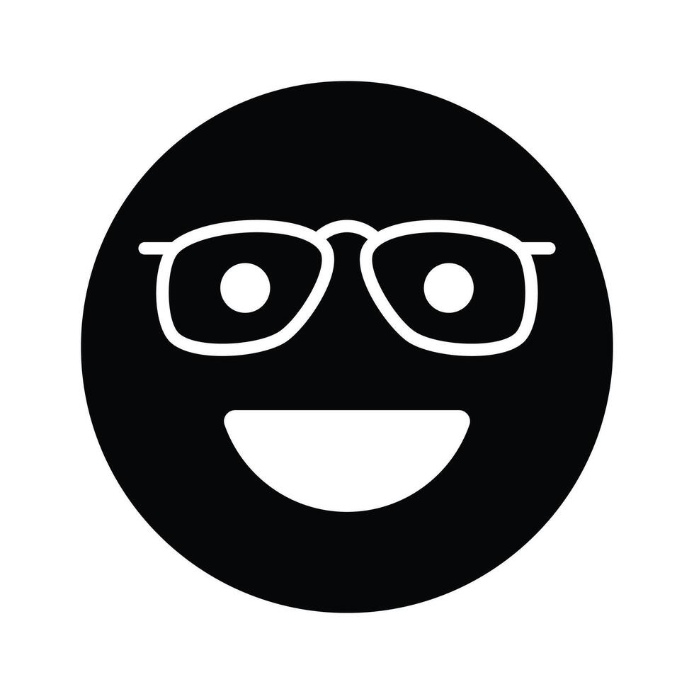 Nerd Emoji Icon Design Ready For Premium Use 44159471 Vector Art At Vecteezy