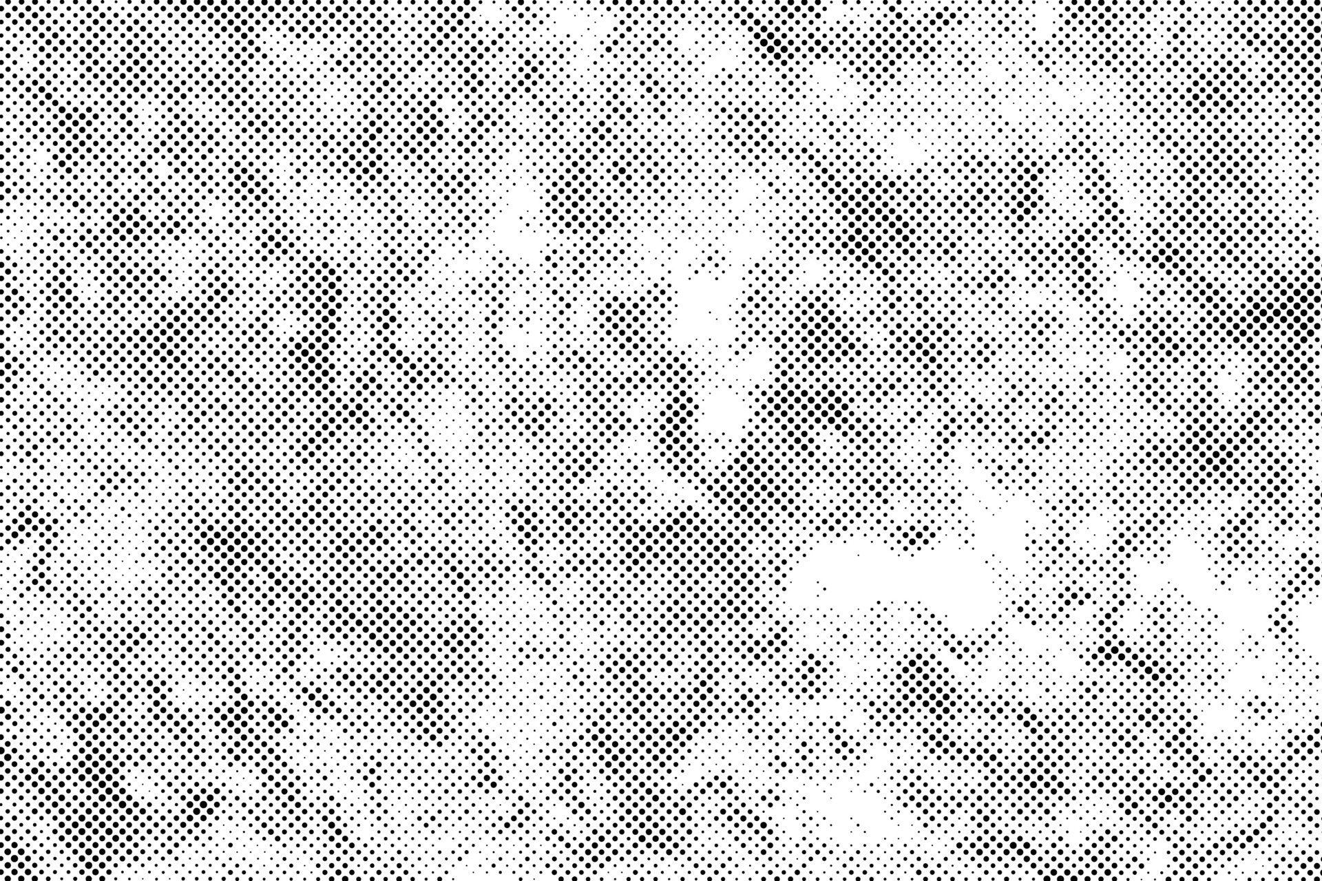 Black Halftone Pattern Texture Abstract On White Background 44160871