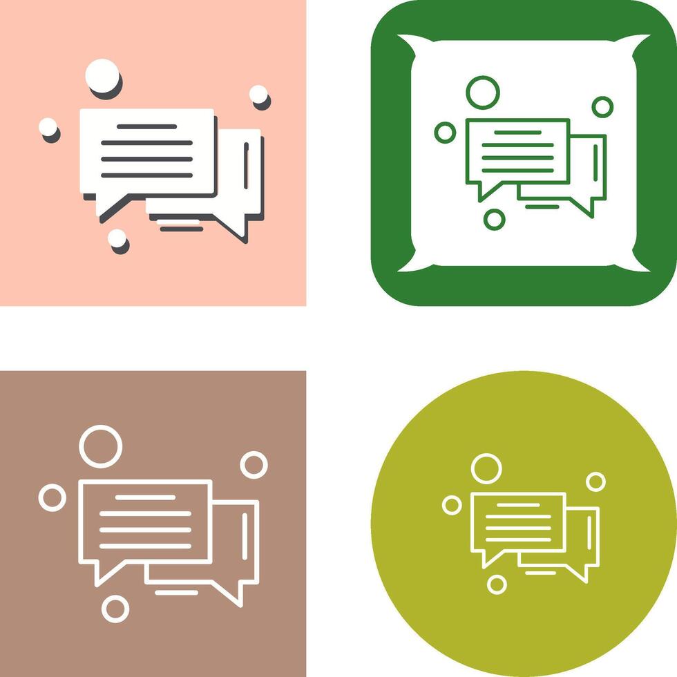 Message Bubble Icon Design 44162057 Vector Art at Vecteezy