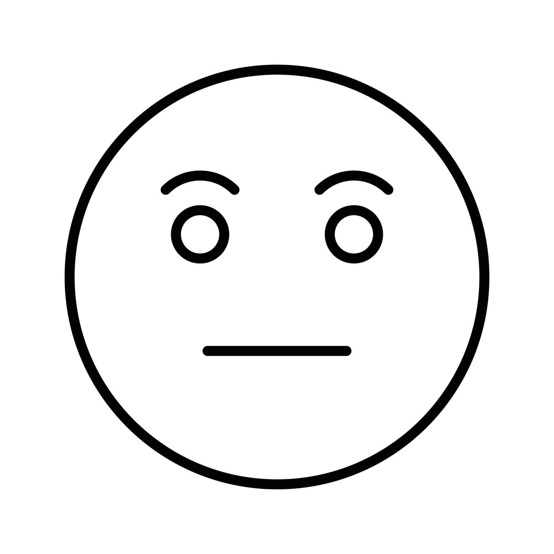 Grab this amazing icon of indifferent emoji, customizable flat 44167111 ...