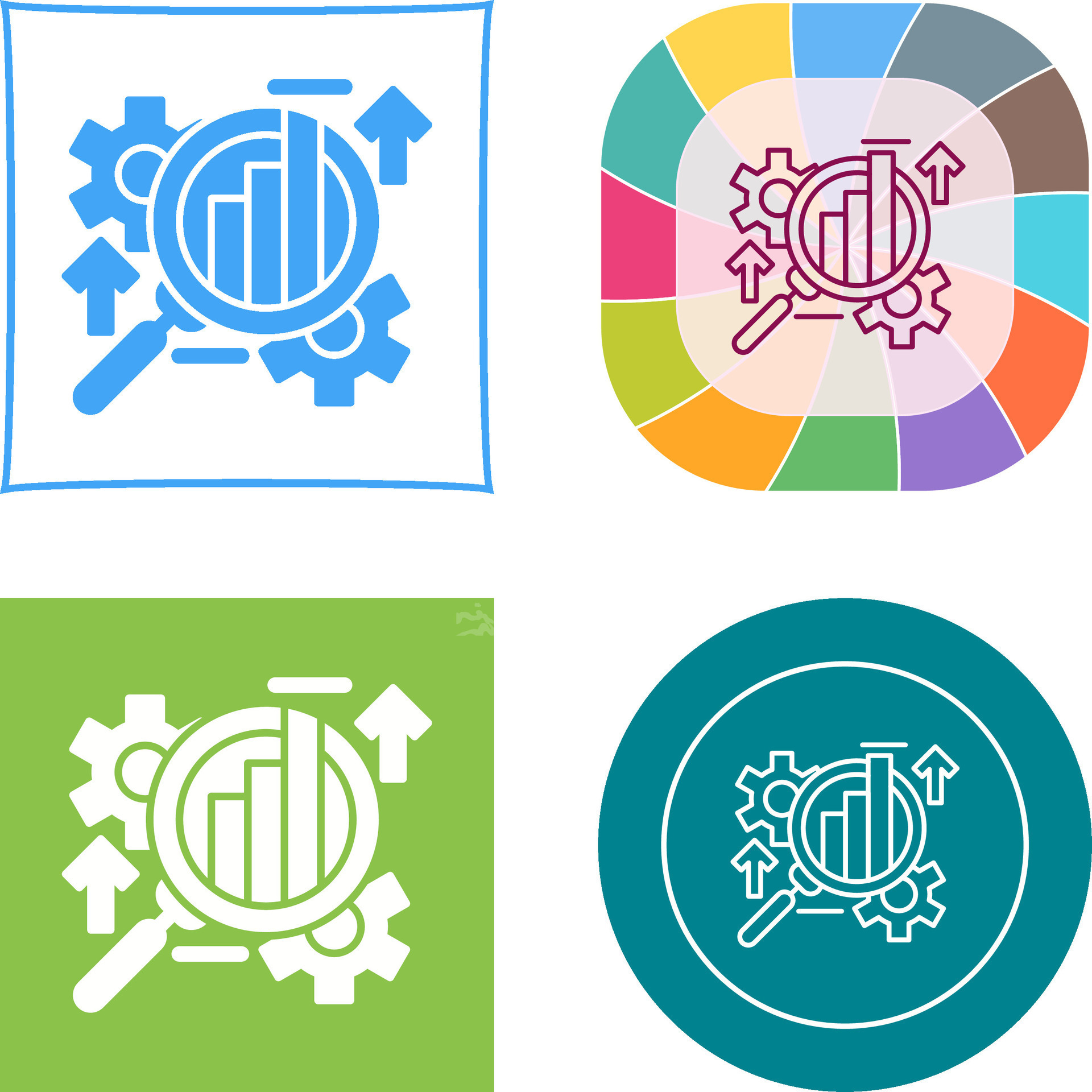 Analysis Icon Design 44169059 Vector Art At Vecteezy