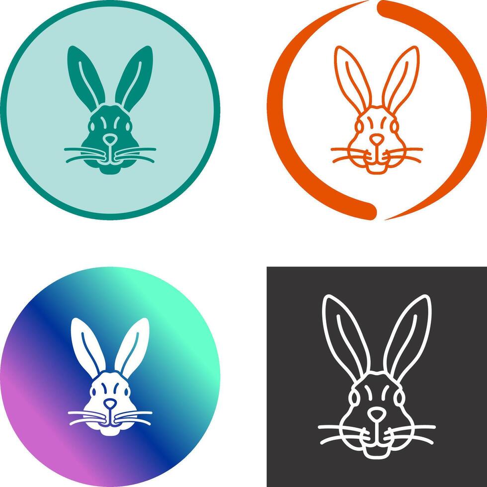 Rabbit Icon Design 44171746 Vector Art at Vecteezy