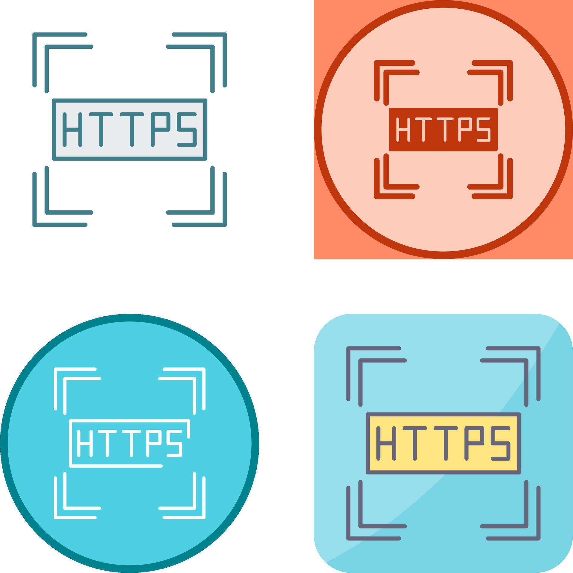 Https Icon Design 44178637 Vector Art at Vecteezy