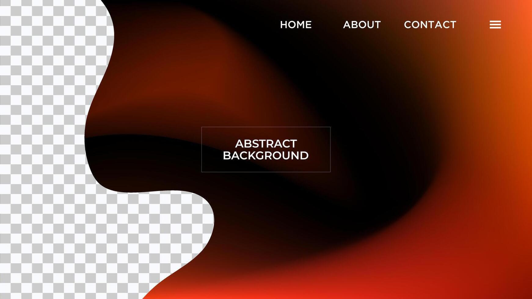 Abstract Dark Background Elegant Gradient Mesh Orange Smooth Color