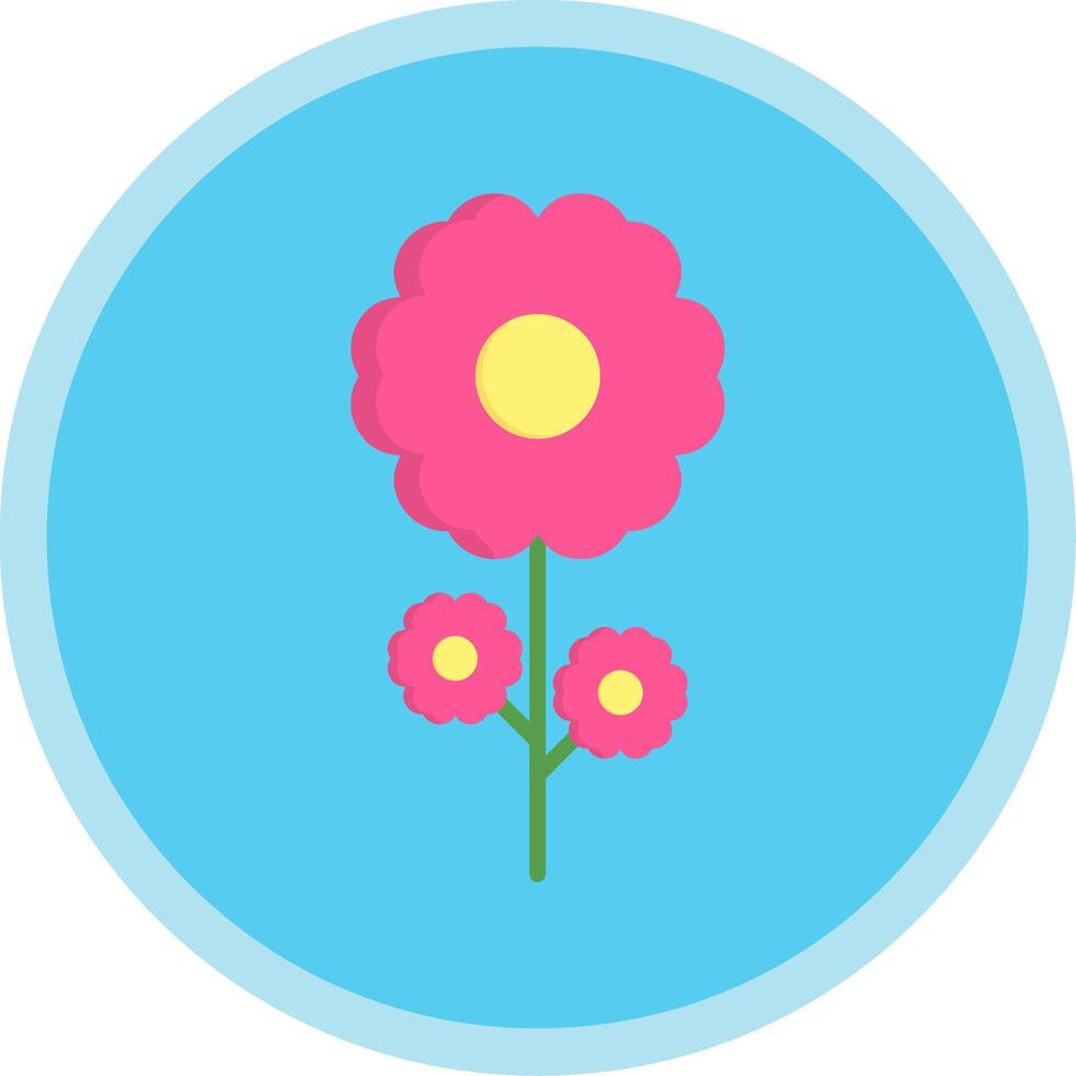 Flower Flat Multi Circle Icon 44190132 Vector Art at Vecteezy Flower Flat Multi Circle Icon 44190132 Vector Art at Vecteezy
