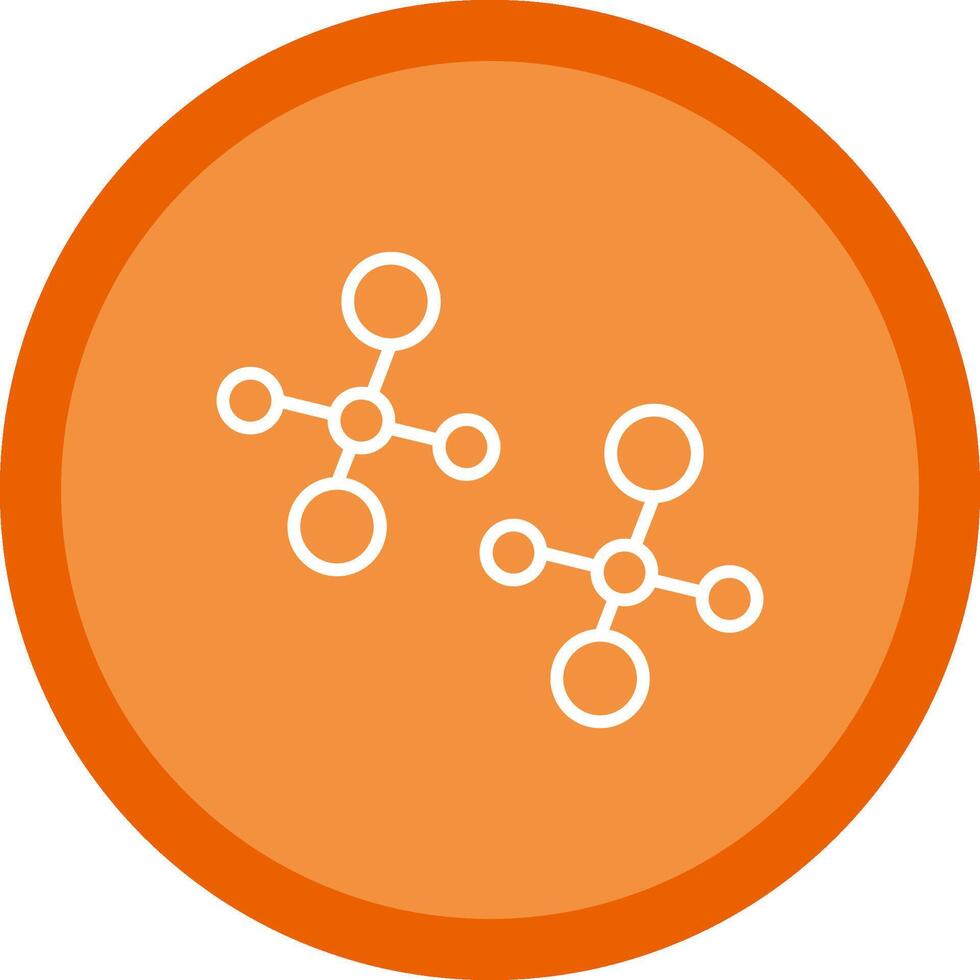 Molecules Line Multi Circle Icon 44191081 Vector Art at Vecteezy