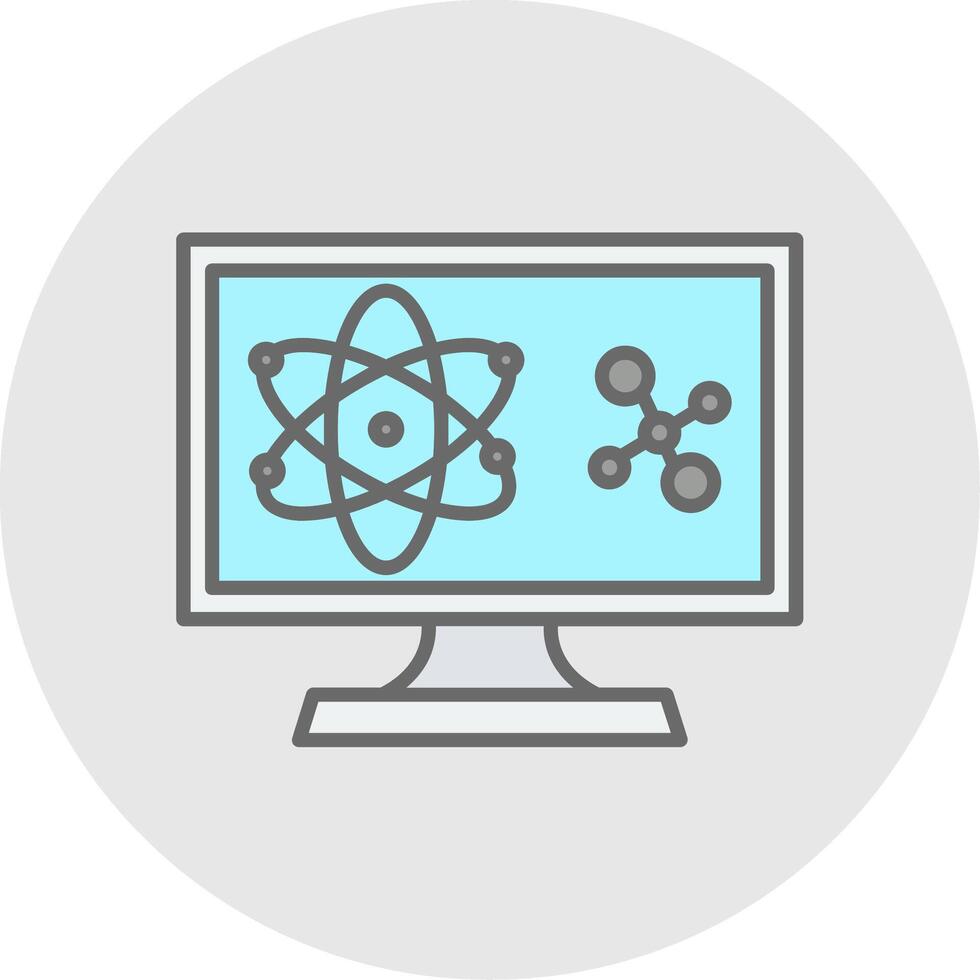 Computer Science Line Filled Light Icon 44191716 Vector Art at Vecteezy