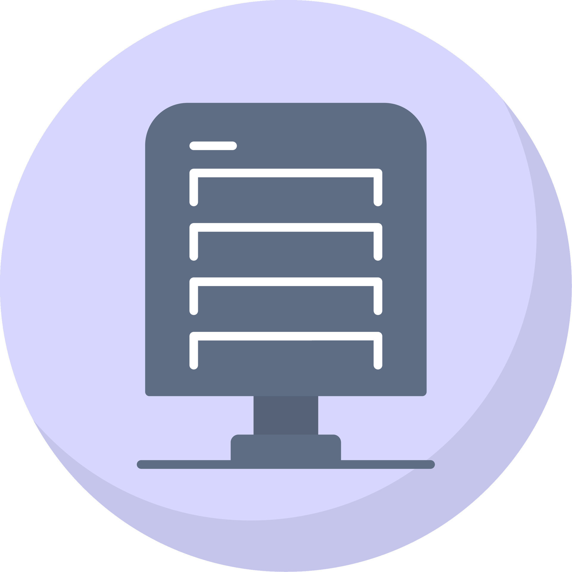 Network Server Flat Bubble Icon 44191830 Vector Art at Vecteezy