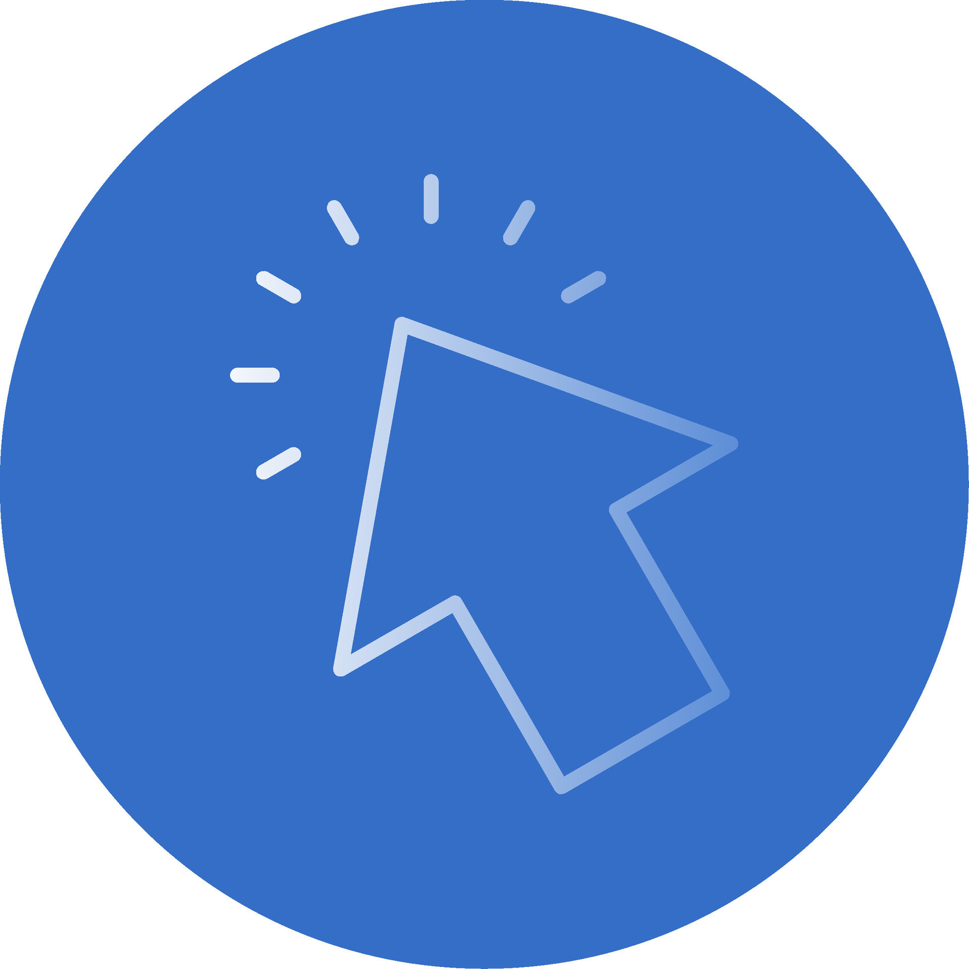 Cursor Flat Bubble Icon 44192522 Vector Art at Vecteezy