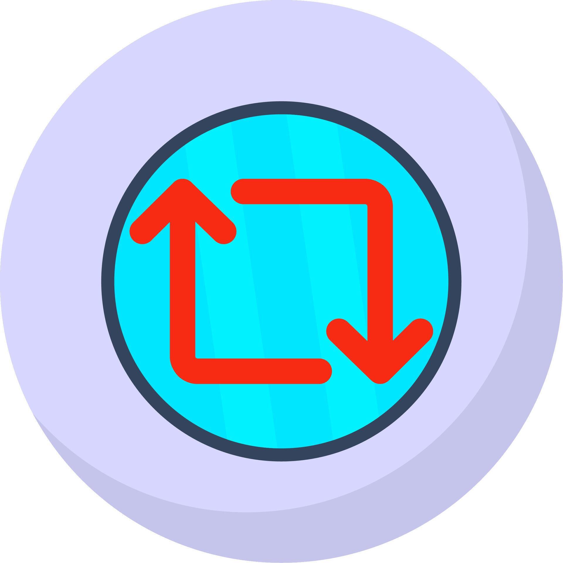 Loop Flat Bubble Icon 44193041 Vector Art at Vecteezy