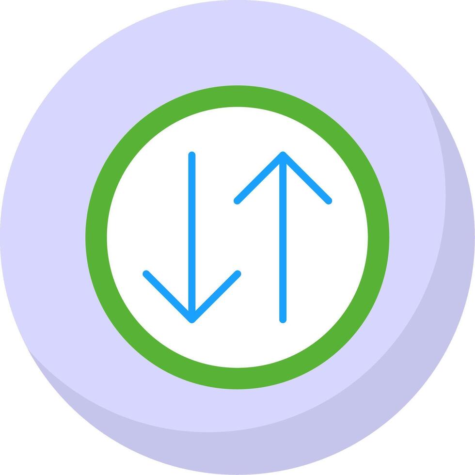 Arrows Flat Bubble Icon 44194708 Vector Art at Vecteezy