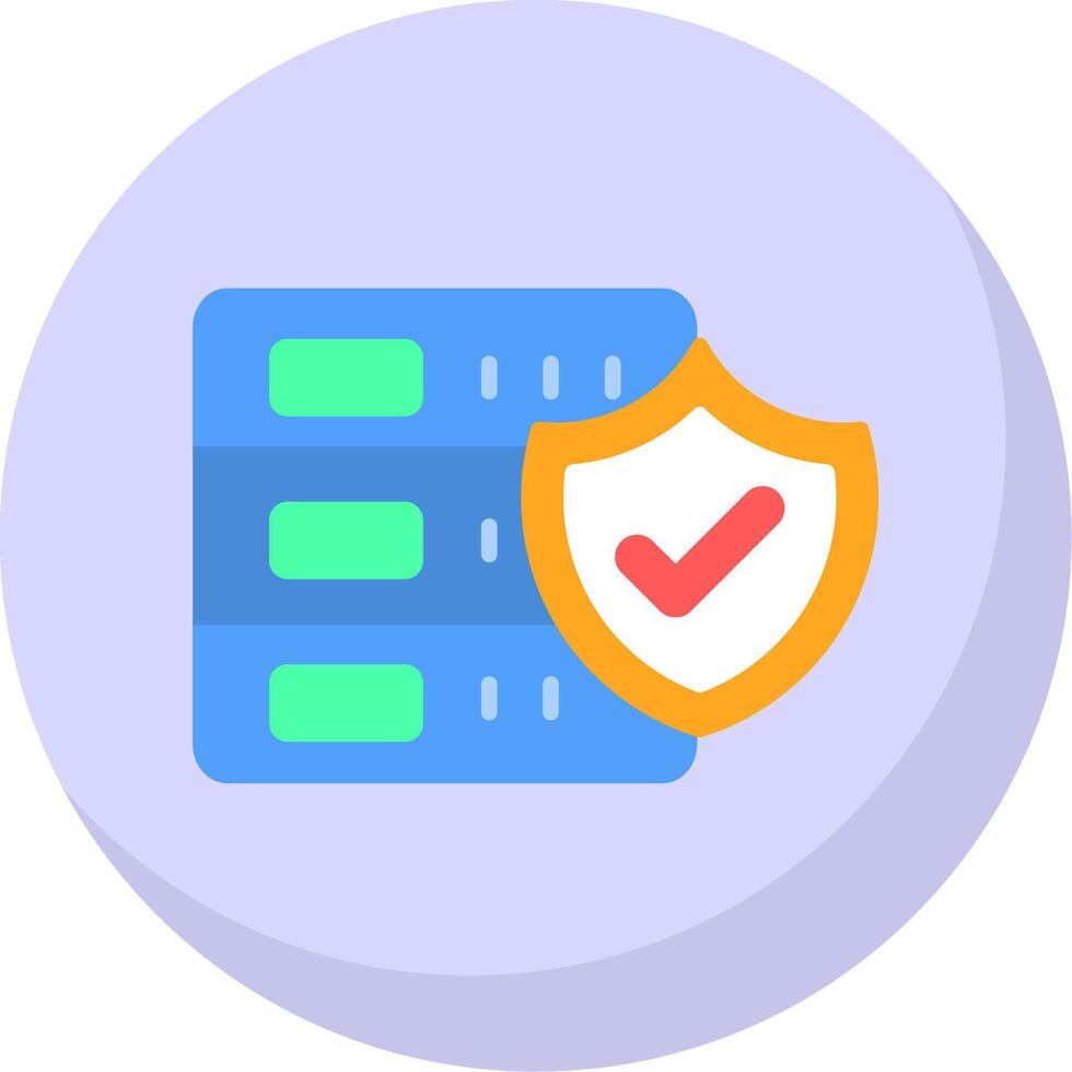 Database Security Flat Bubble Icon 44195567 Vector Art at Vecteezy