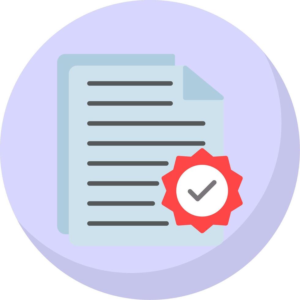 Document Flat Bubble Icon 44196681 Vector Art at Vecteezy