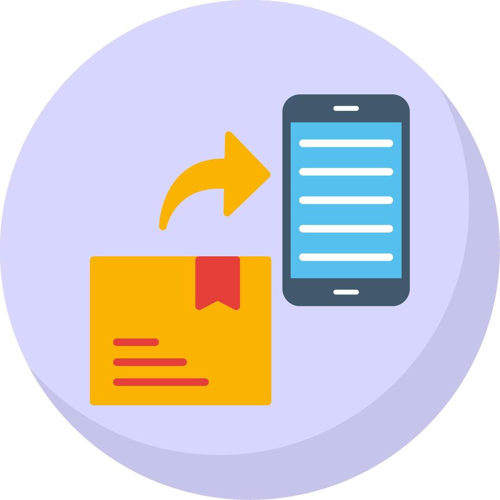 Package Flat Bubble Icon 44197046 Vector Art at Vecteezy