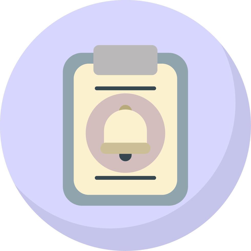 Clipboard Flat Bubble Icon 44198310 Vector Art at Vecteezy