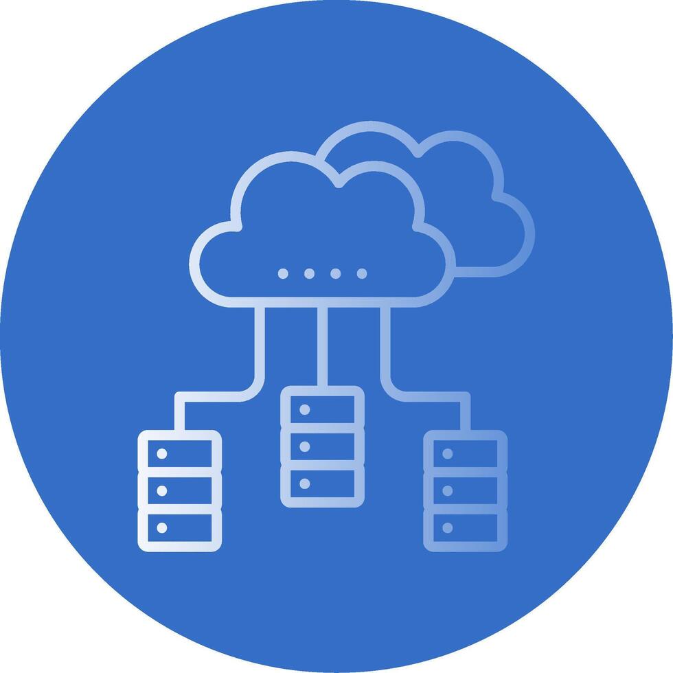 Distributed Database Flat Bubble Icon 44199185 Vector Art at Vecteezy