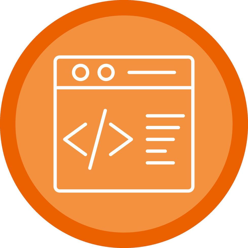 Website Codes Line Multi Circle Icon 44199706 Vector Art at Vecteezy