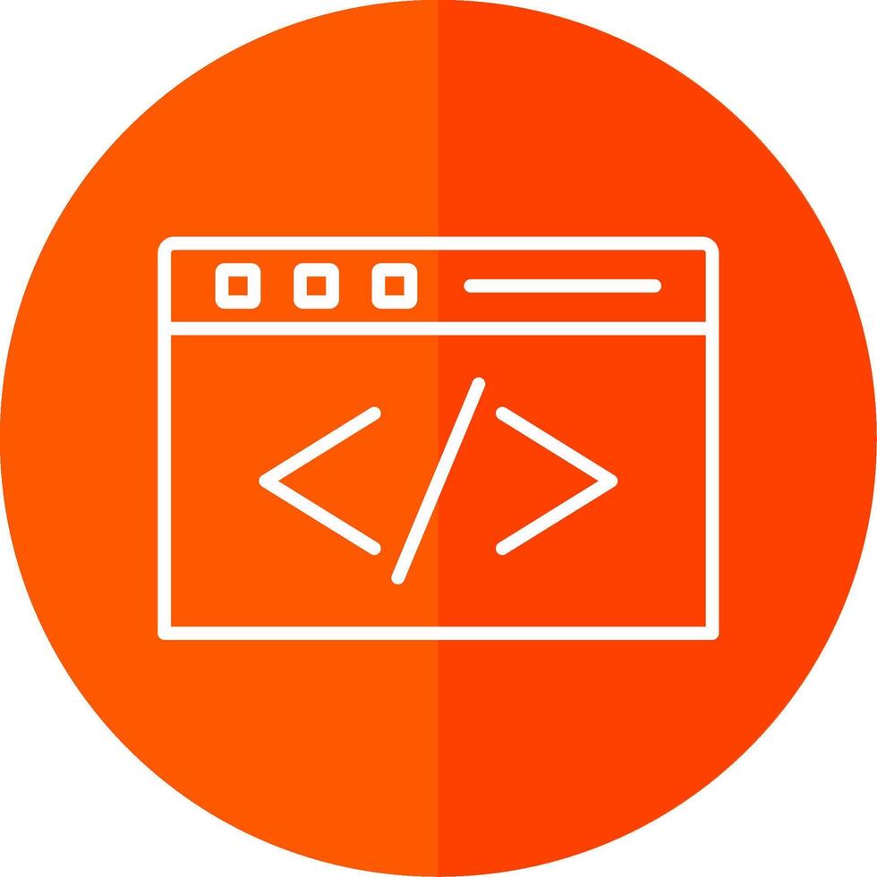 coding Line Red Circle Icon 44199815 Vector Art at Vecteezy