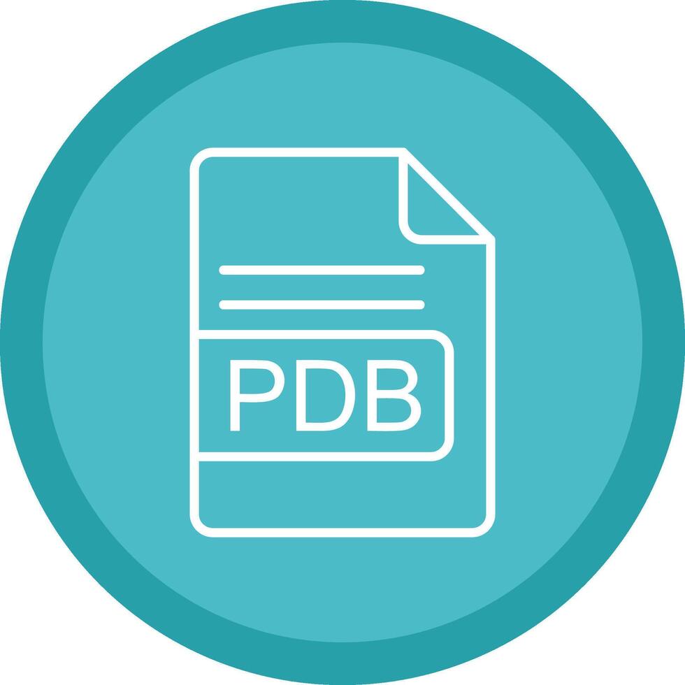 PDB File Format Line Multi Circle Icon 44201856 Vector Art at Vecteezy