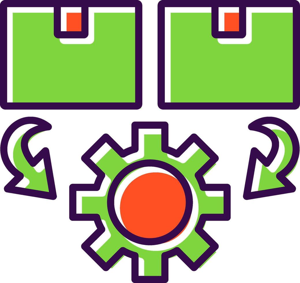 Order Processing filled Design Icon 44206445 Vector Art at Vecteezy