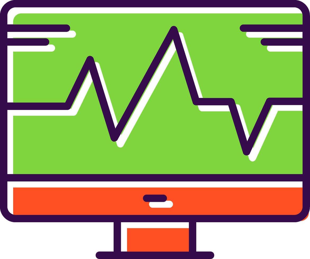 System Monitoring filled Design Icon 44206552 Vector Art at Vecteezy