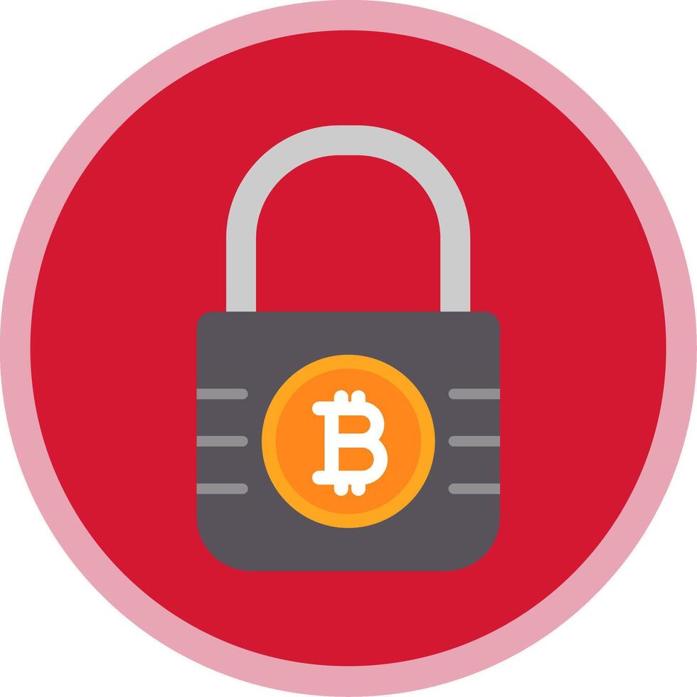 Bitcoin Encryption Flat Multi Circle Icon 44209065 Vector Art at Vecteezy