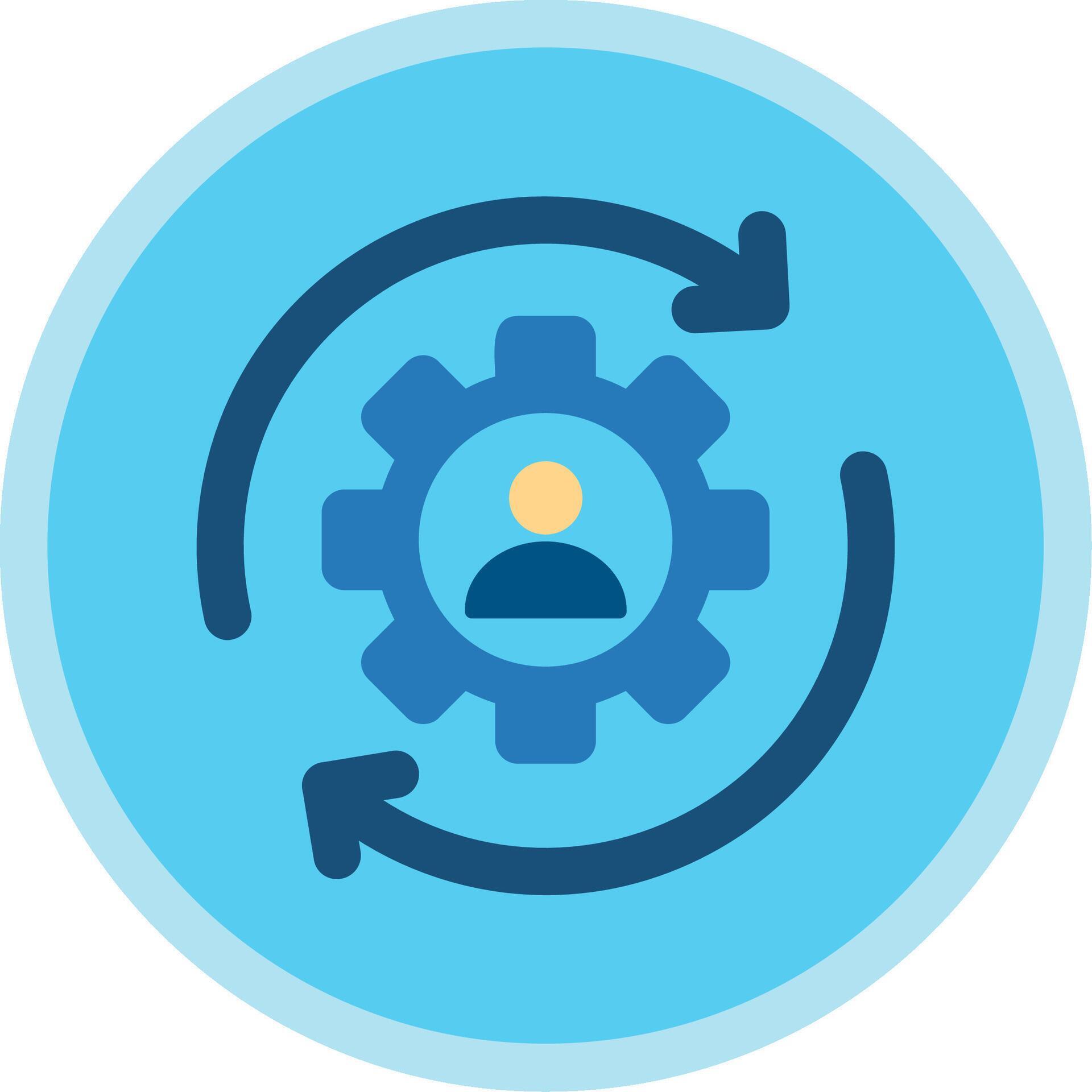 Rotaion Flat Multi Circle Icon 44211318 Vector Art at Vecteezy