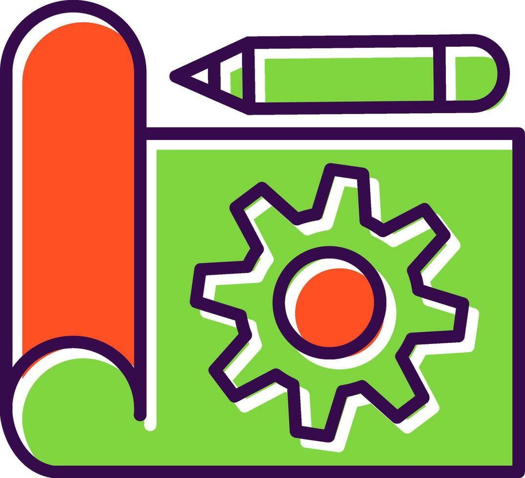 Prototyping filled Design Icon 44213258 Vector Art at Vecteezy