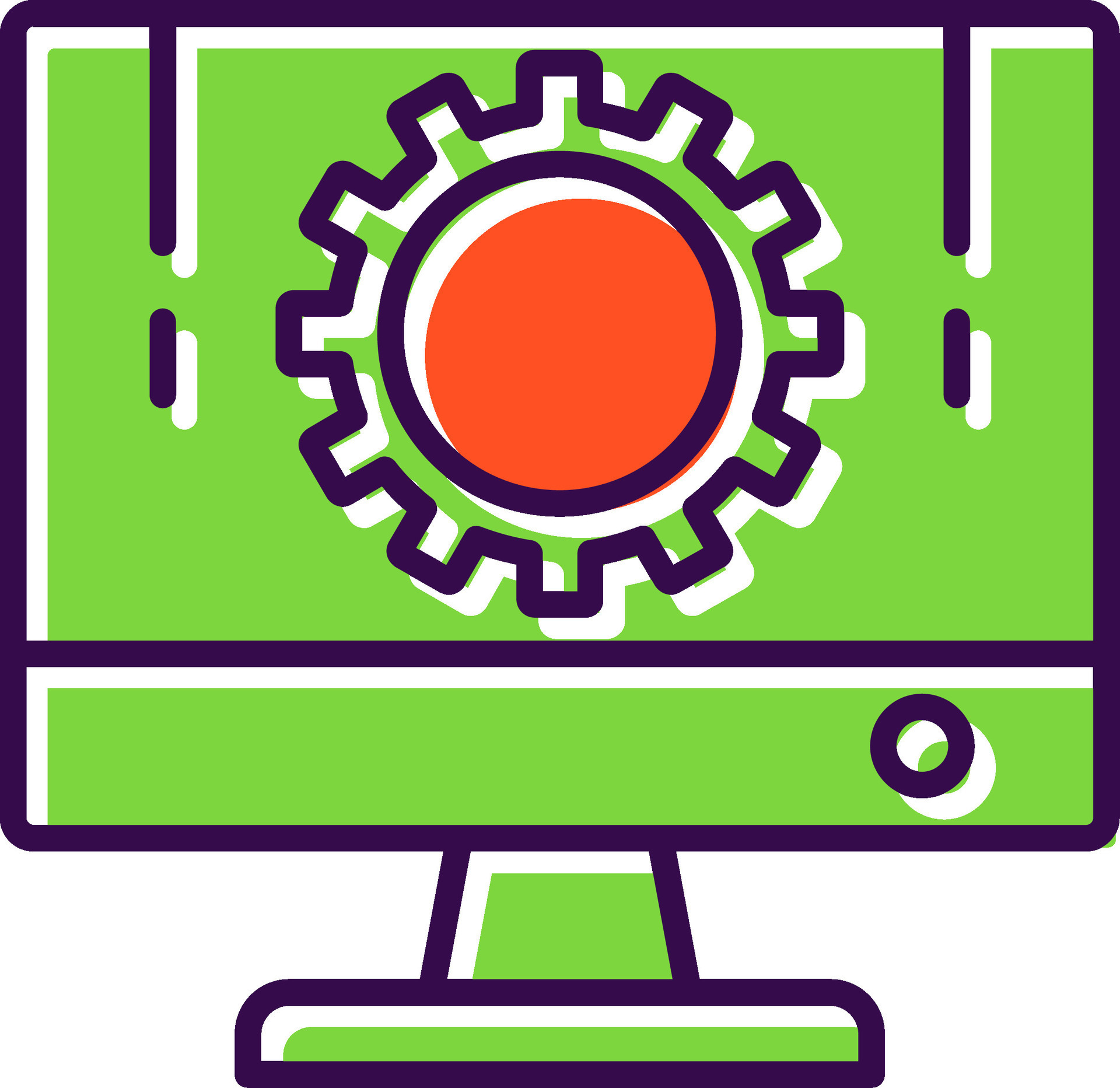 Development filled Design Icon 44214155 Vector Art at Vecteezy