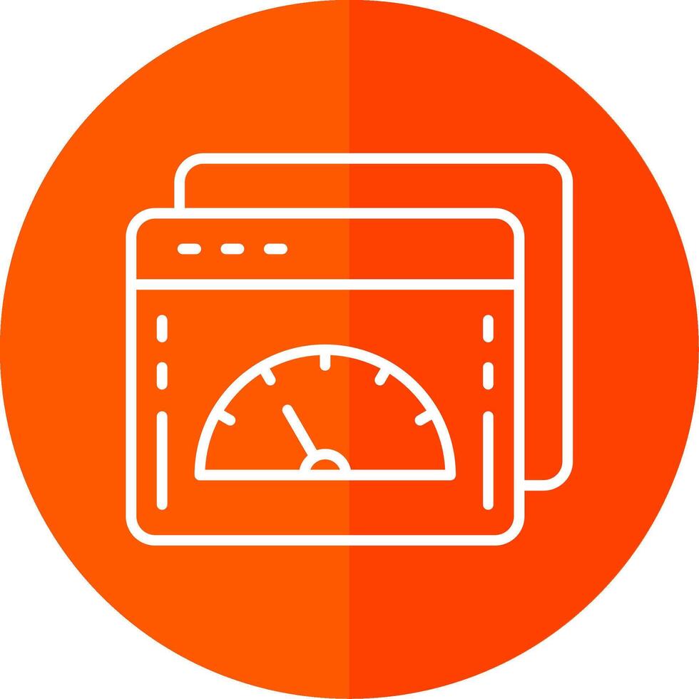 Web Optimization Line Red Circle Icon 44218312 Vector Art at Vecteezy