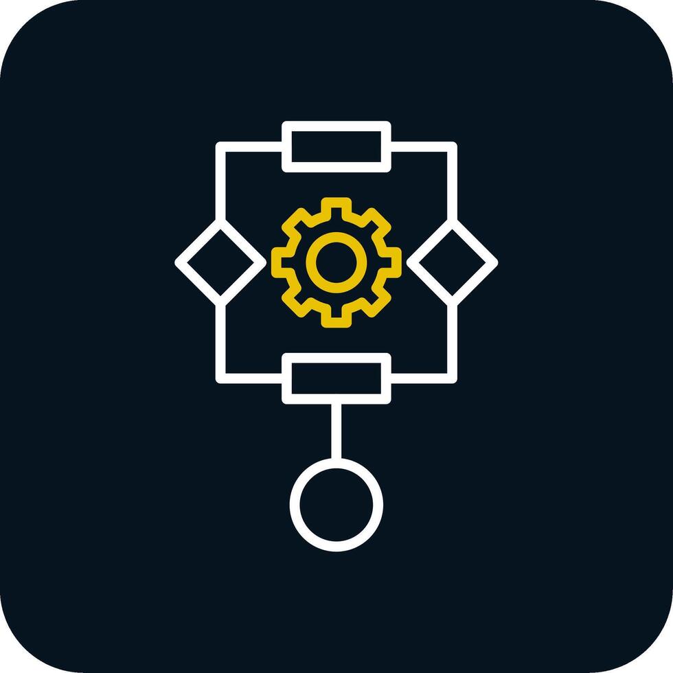 Algorithm Line Red Circle Icon 44219508 Vector Art at Vecteezy