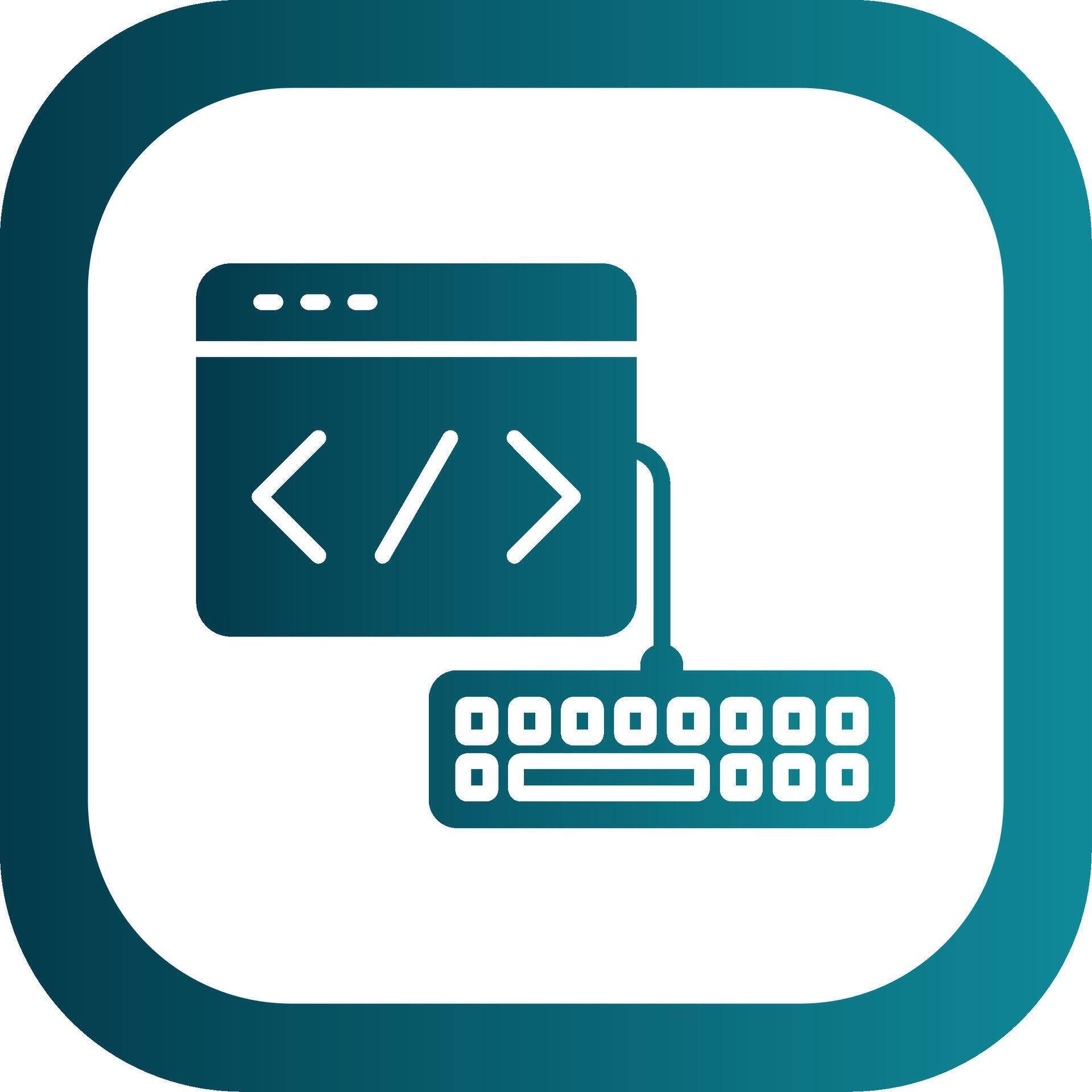Web Development Glyph Gradient Corner Icon 44220334 Vector Art at Vecteezy