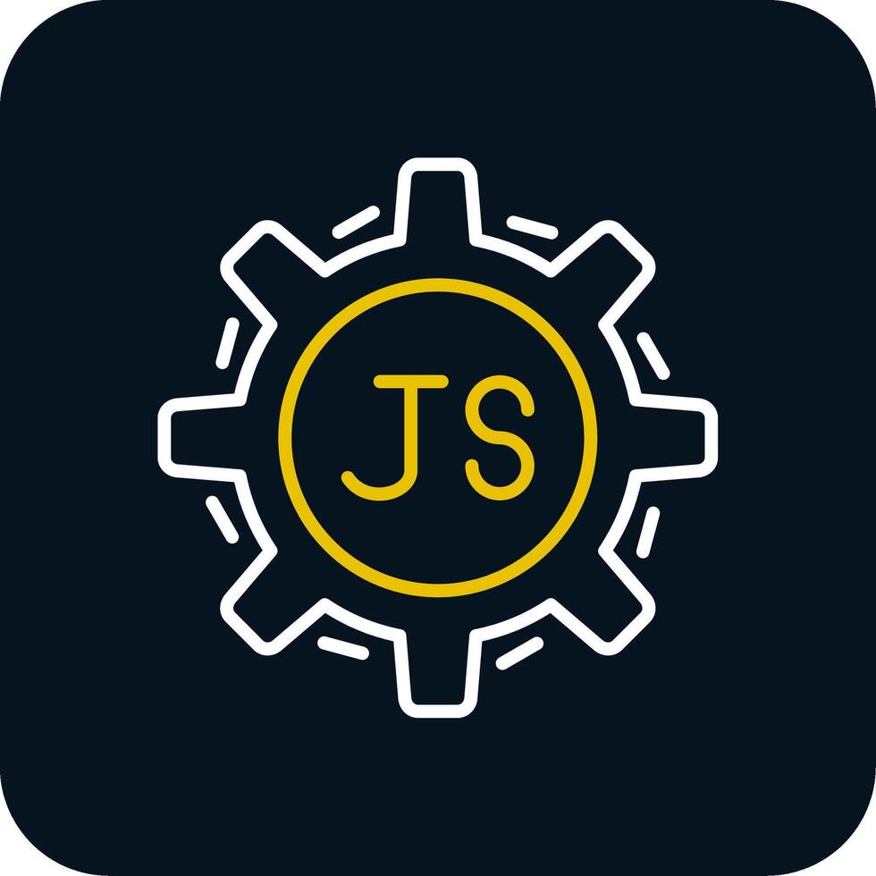 javascript línea rojo circulo icono 44223026 Vector en Vecteezy