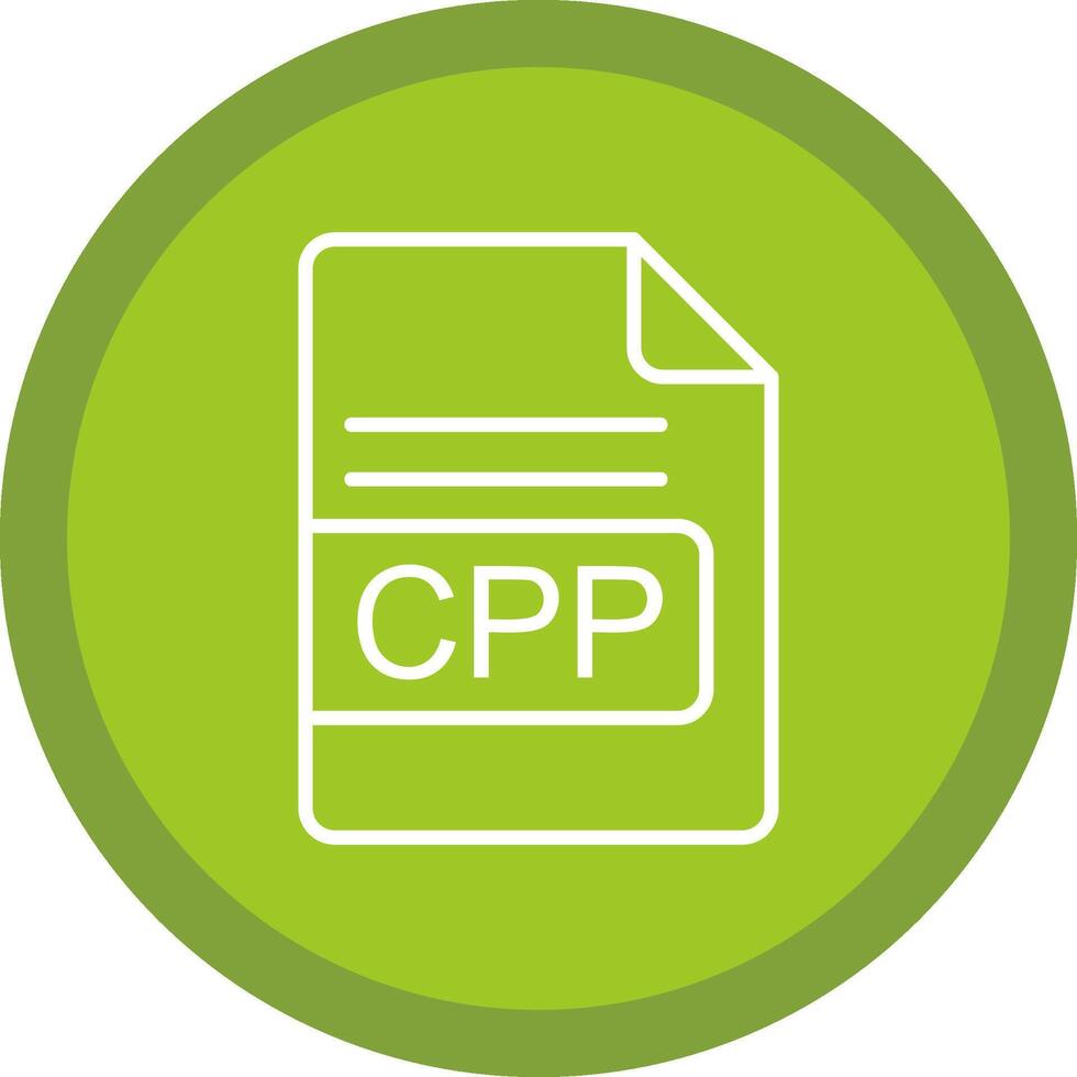 cpp archivo formato línea multi circulo icono 44224104 Vector en Vecteezy