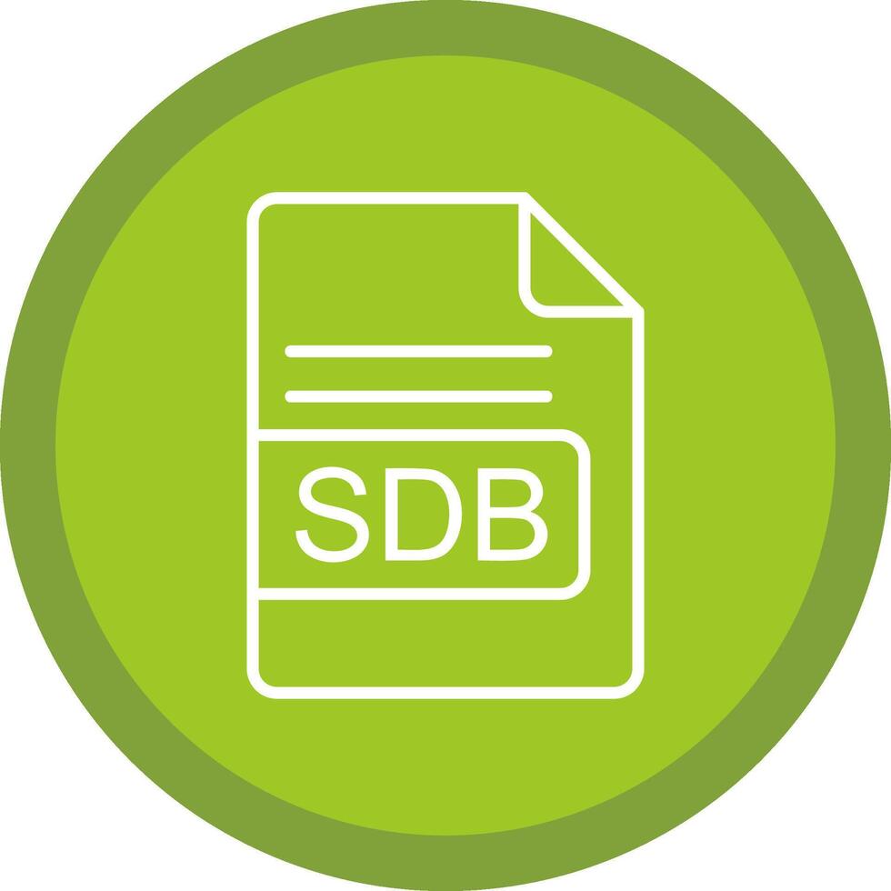 sdb archivo formato línea multi circulo icono 44224354 Vector en Vecteezy