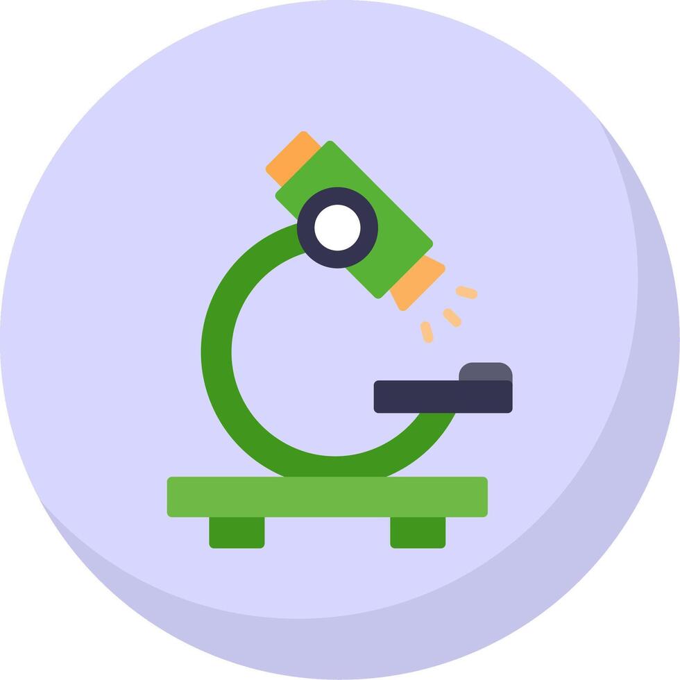 Microscope Flat Bubble Icon 44225239 Vector Art at Vecteezy