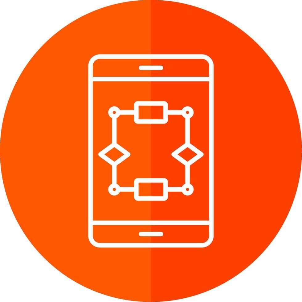 Algorithm Line Red Circle Icon 44227119 Vector Art at Vecteezy