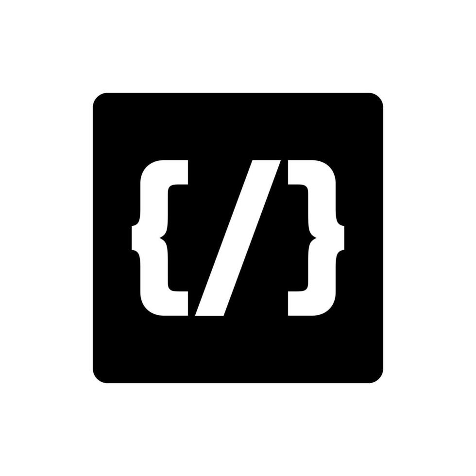 Square code mark box icon. 44236571 Vector Art at Vecteezy Square code mark box icon. 44236571 Vector Art at Vecteezy