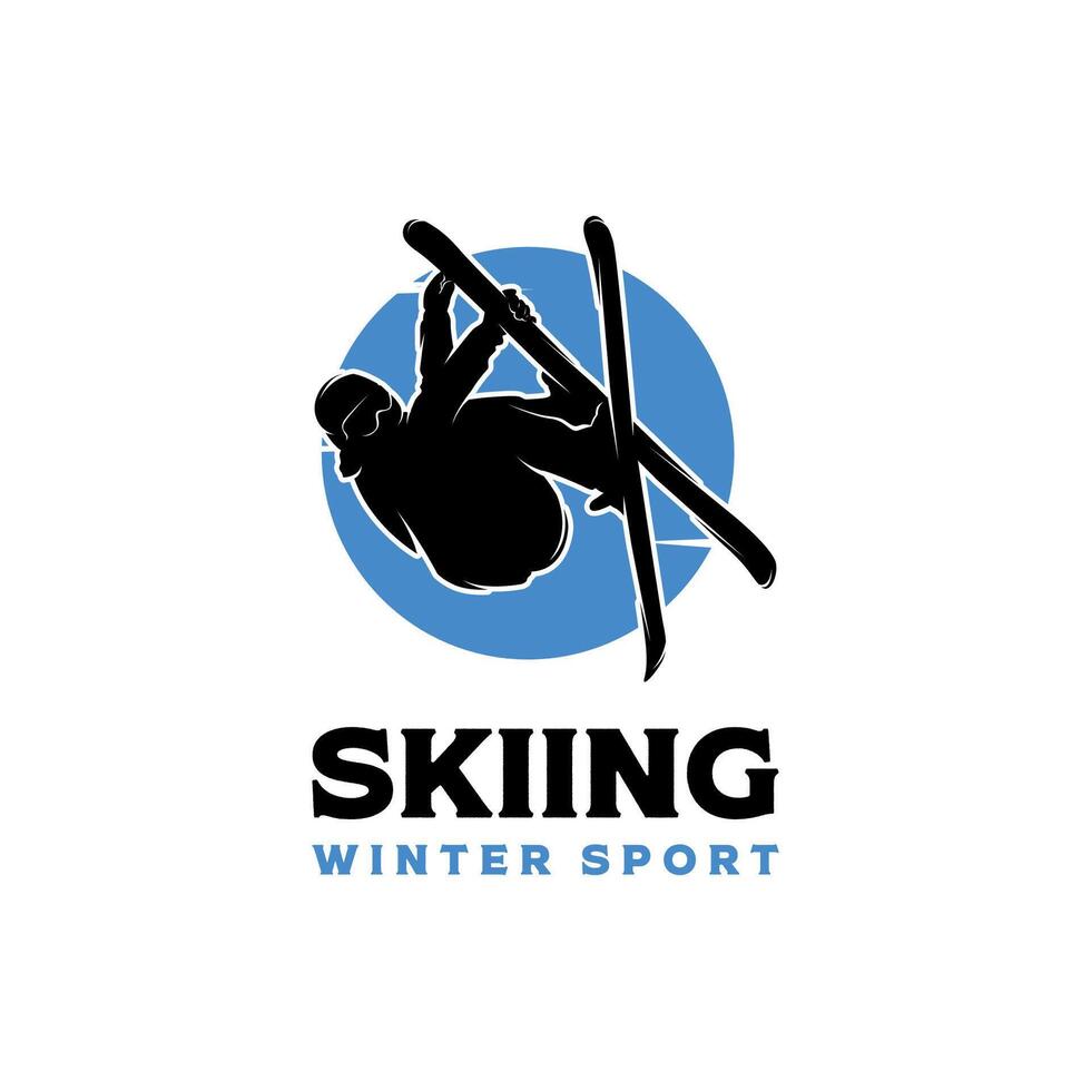 Mountain Skiing Logo Design Template 44238891 Vector Art at Vecteezy