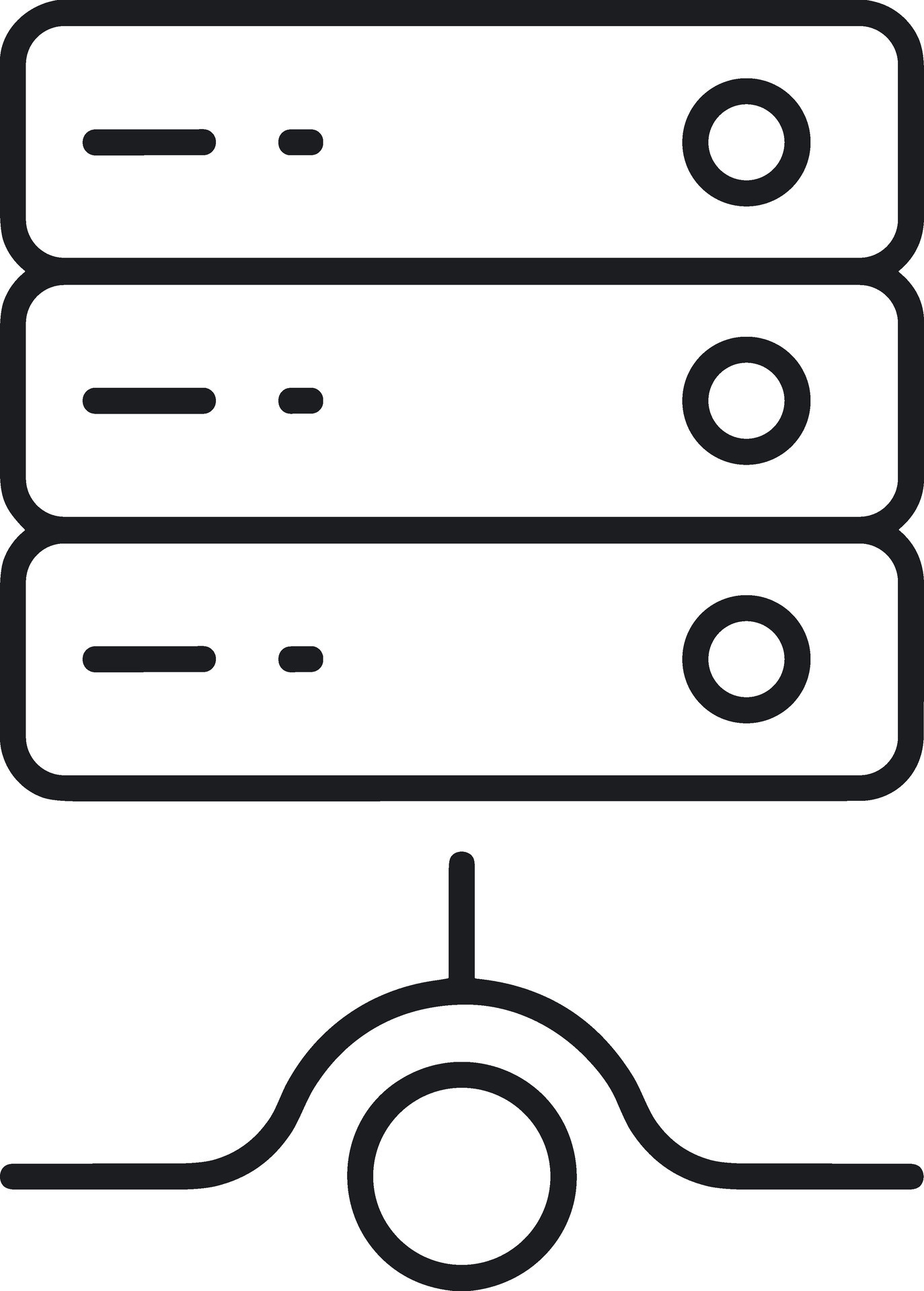 Storage Data Icon Symbol Image For Database Illustration 44239711