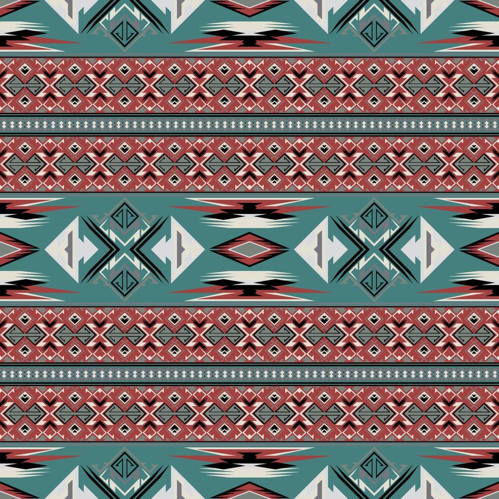 Aztec, Navajo geometric seamless pattern. Native American Southwest ...